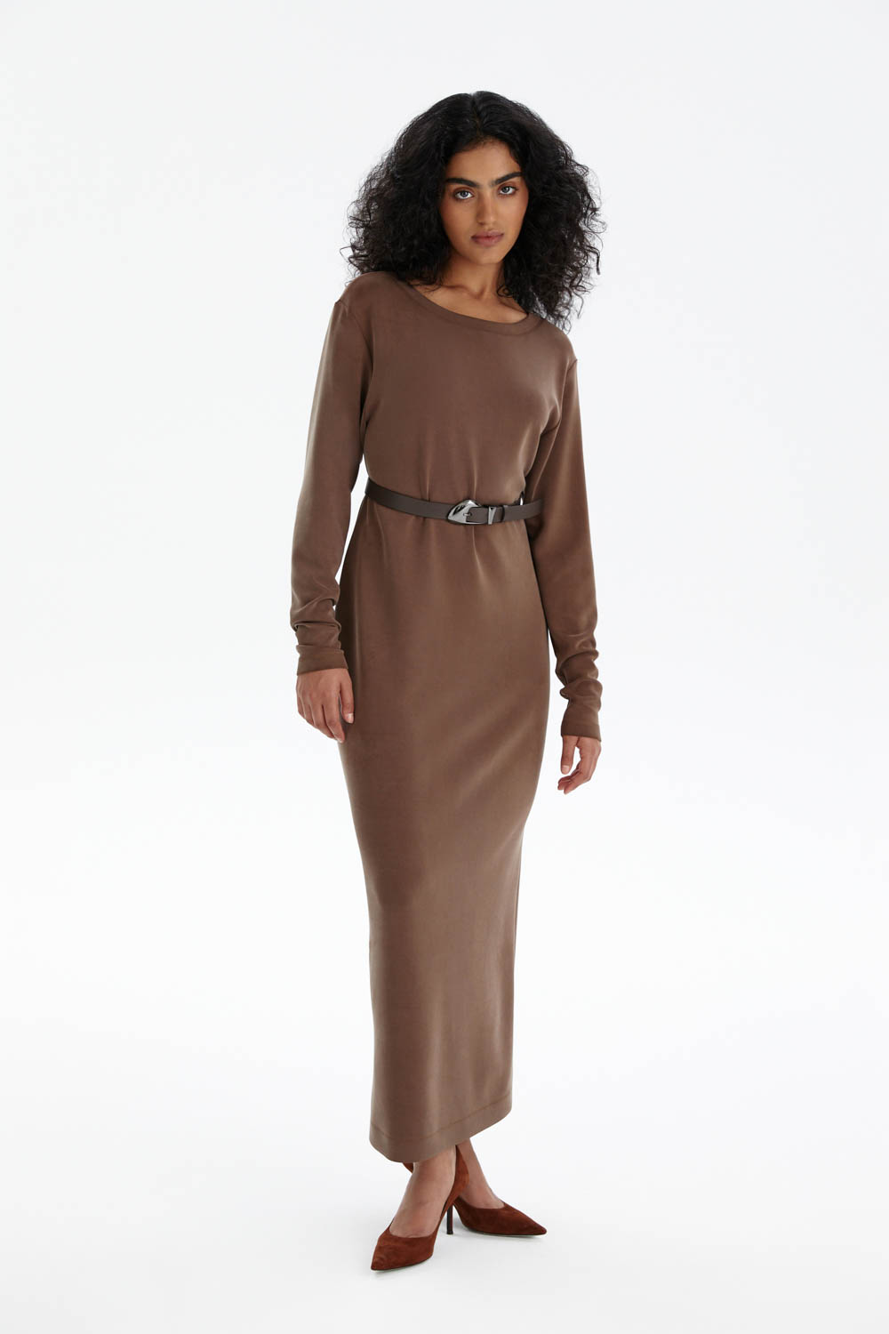 Платье трикотажное свободного кроя, купить по цене 22990 рублей в интернет-магазине M.REASON, 33 ...