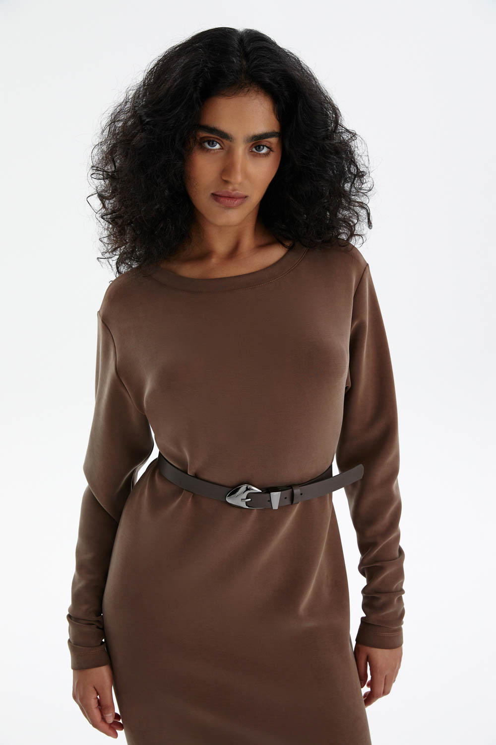 Платье трикотажное свободного кроя, купить по цене 22990 рублей в интернет-магазине M.REASON, 33 ...